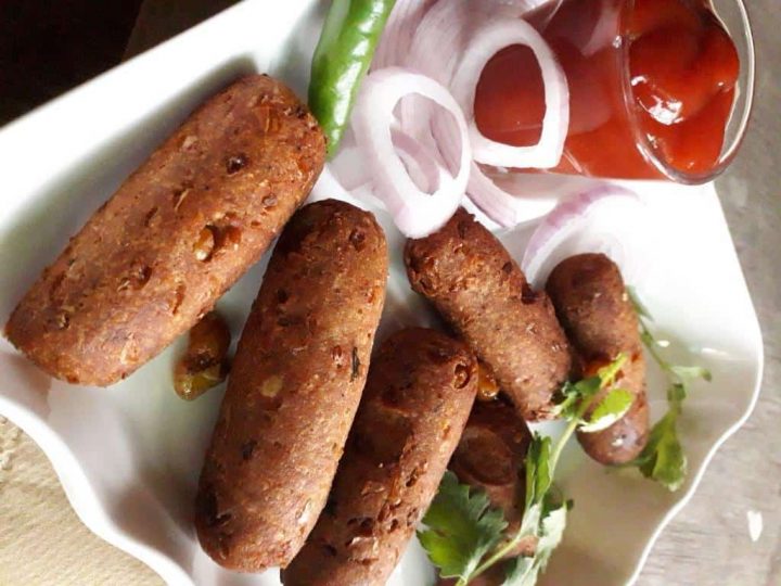 Crispy Corn Kabab Recipe - My Dainty Kitchen