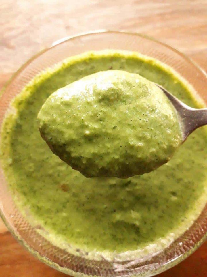 Creamy Cilantro Dip - My Dainty Kitchen