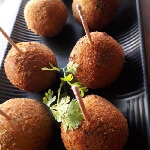 Veg Lollipop | How to Make Vegetable Lollipop - My Dainty Kitchen