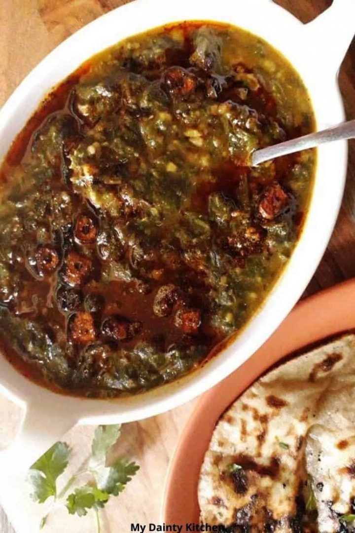Punjabi Sarson Ka Saag | Sarson Da Saag Recipe - My Dainty Kitchen