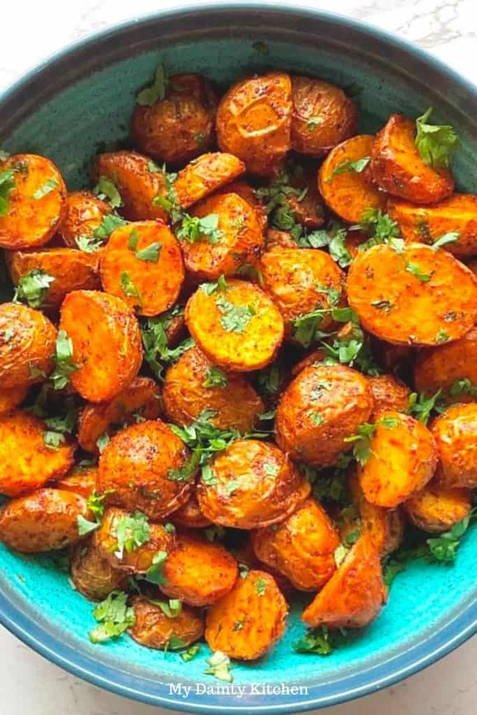 Mexican Potatoes - My Dainty Kitchen