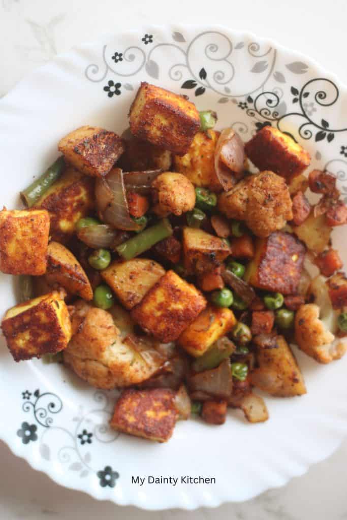 Vegetable Hash Breakfast Skillet - My Dainty Kitchen