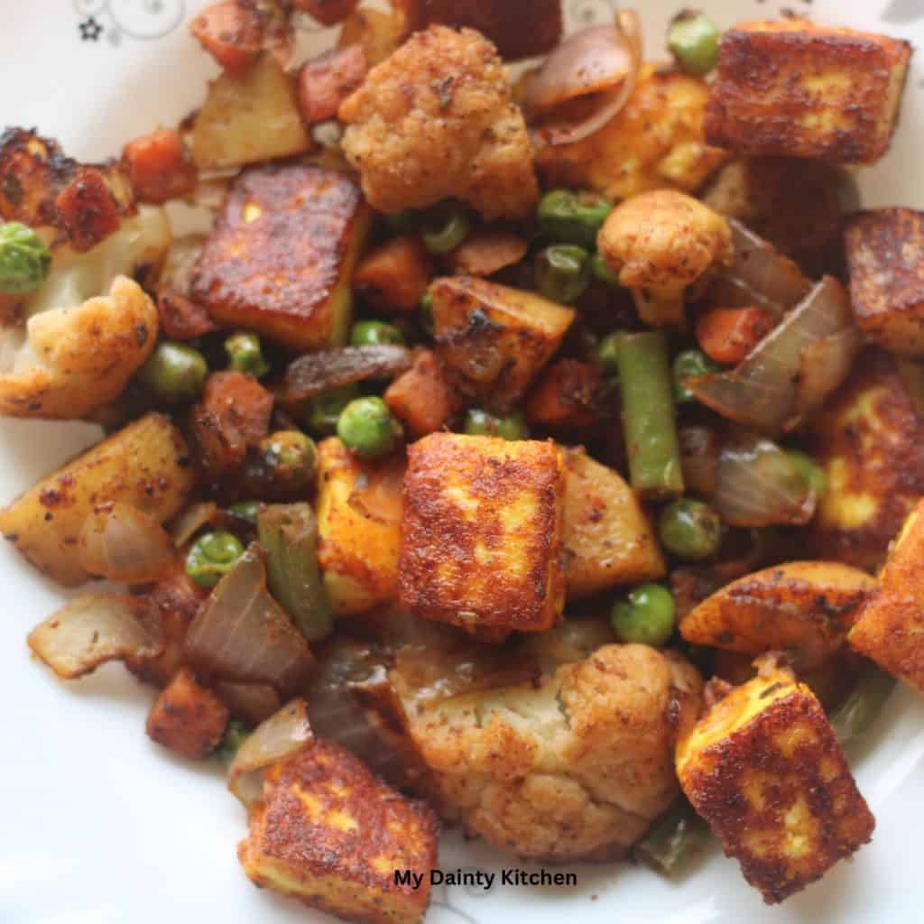 Vegetable Hash Breakfast Skillet - My Dainty Kitchen