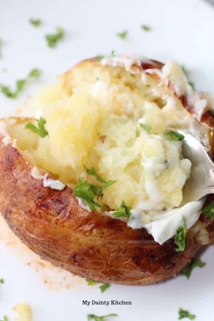 What To Serve With Baked Potatoes - My Dainty Kitchen