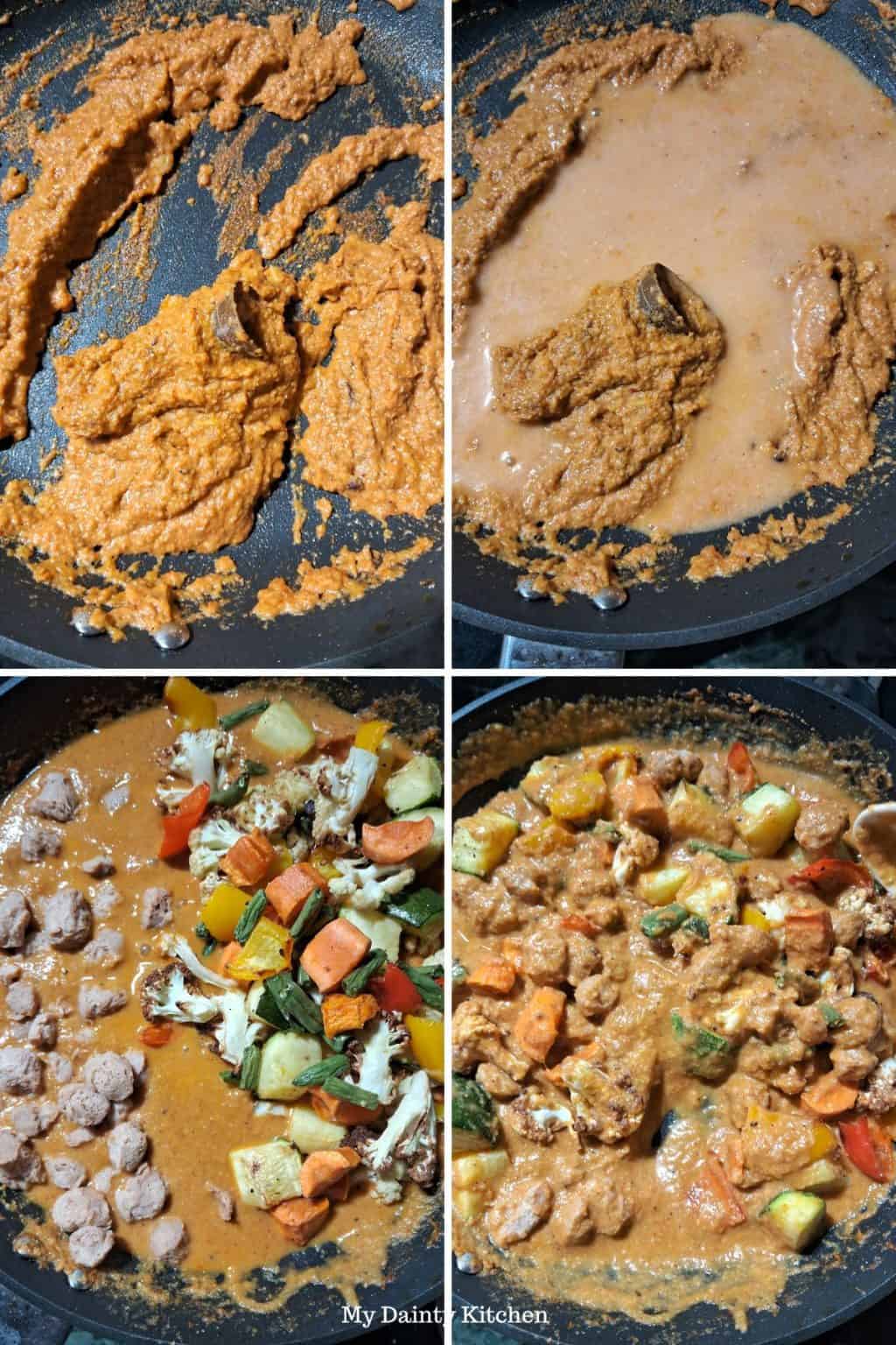 Vegetable Curry - My Dainty Kitchen