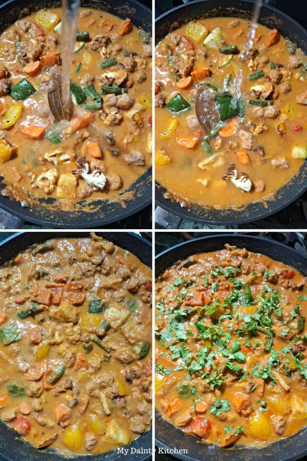 Vegetable Curry - My Dainty Kitchen