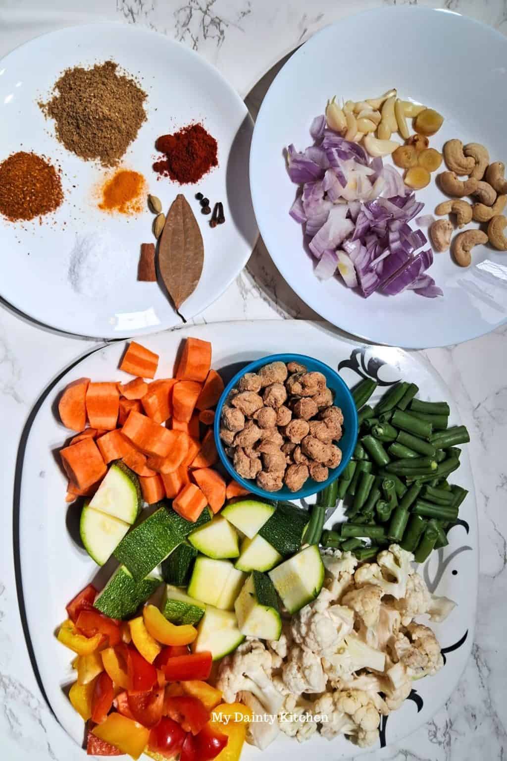 Vegetable Curry - My Dainty Kitchen